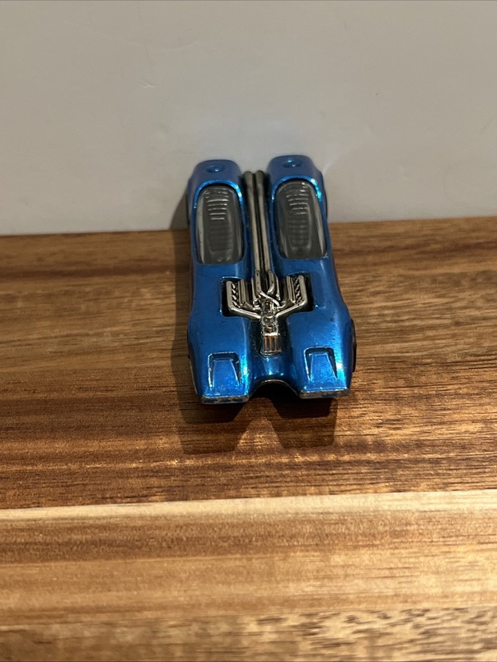 Vintage Hot Wheels Redline 73 Hong Kong Light Blue Shell Promo Splittin ...