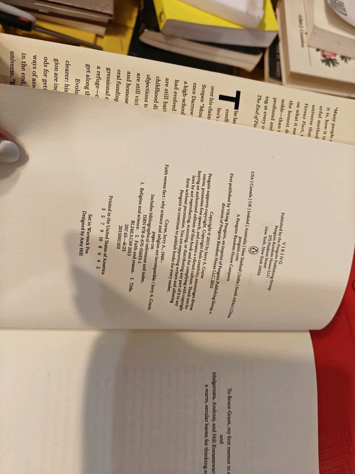 BK3- FAITH VS FACT: Why Science & Religion Are Incompatible Jerry A ...