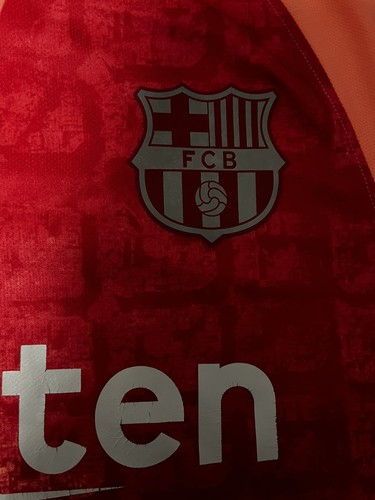 Barcelona FCB Medium Futbol Jersey Nike Authentic Pink 2018 Rakuten Dri ...