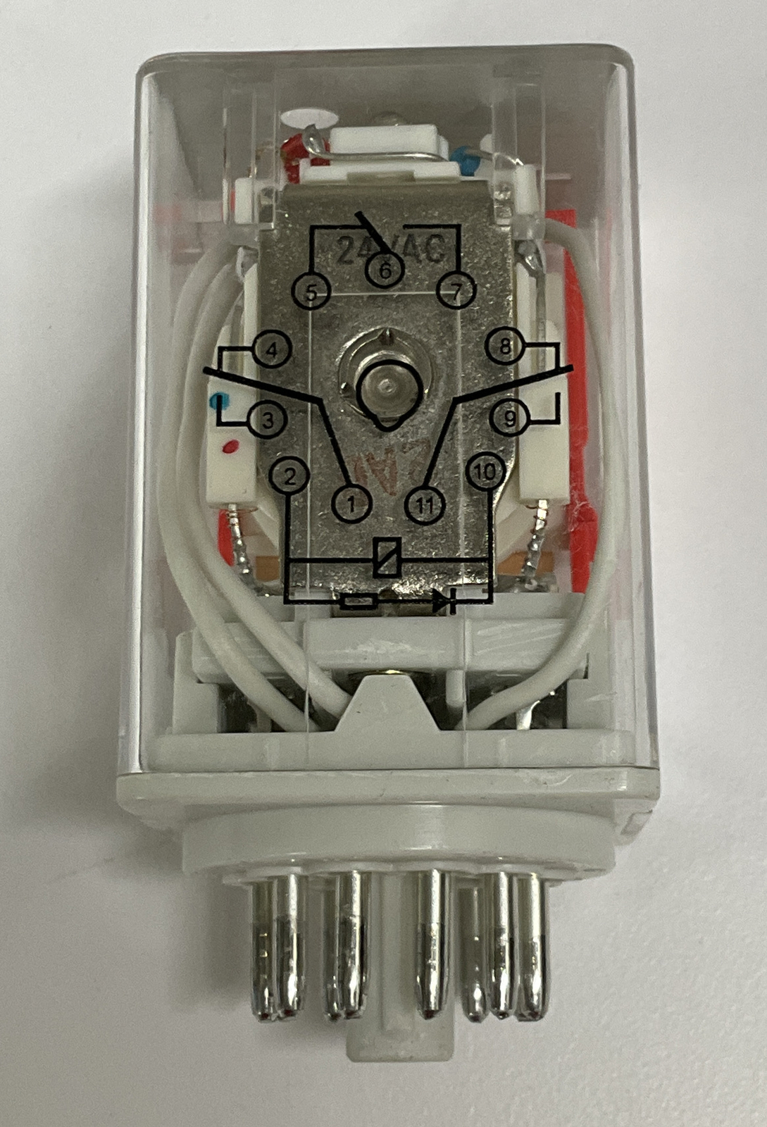 Carlo Gavazzi RCP11-003 11-Pin 24VAC Coil Relay 10A, 250VAC | eBay