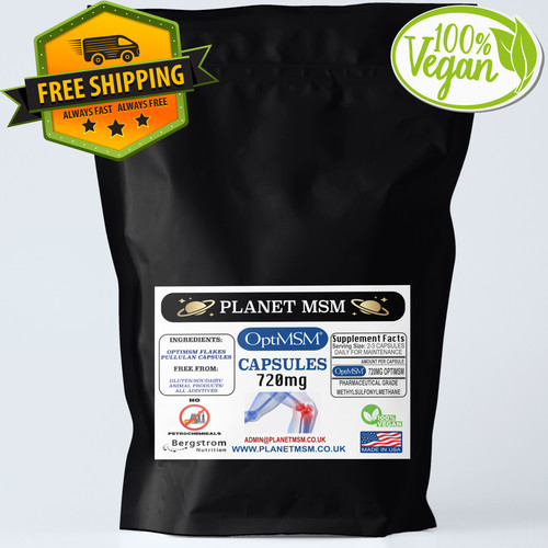 OPTIMSM Capsules - Pure Distilled MSM - Not Petrochemical - Made by ...