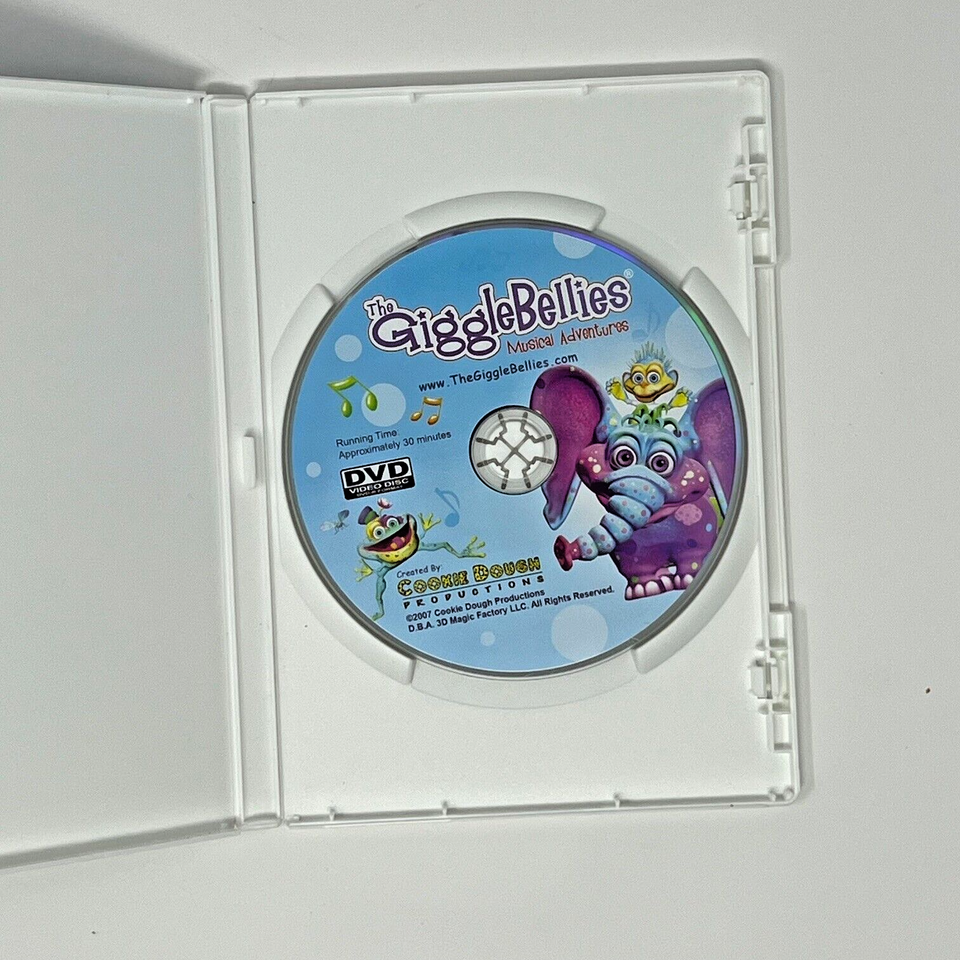 The Giggle Bellies Musical Adventures Volume 1 DVD | eBay