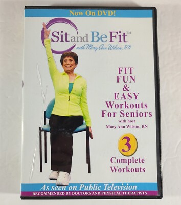Sit and Be Fit: Fit Fun and Easy Workouts for Seniors DVD | eBay