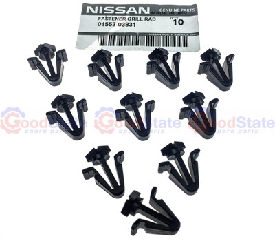 Genuine NISSAN Maxima J30 Pulsar N15 NX Front Grille Clips Set Of 10 | eBay