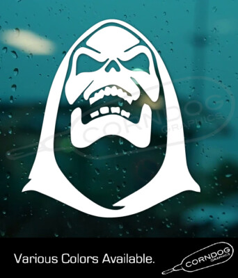Skeletor STICKER VINYL DECAL HE-MAN MASTERS OR THE UNIVERSE MATTEL ...