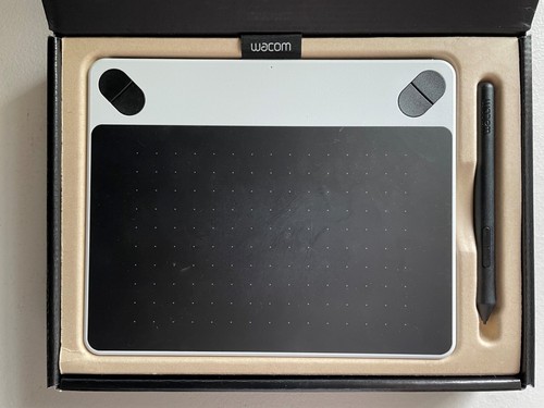 Wacom Intuos Draw Creative Graphics Tablet - CTL490W0 with Original Box ...