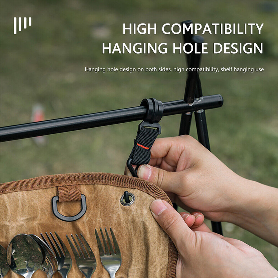 Stainless Steel Spoon Knife Outdoor Camping Spoon Portable Cutlery ...