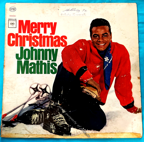 Johnny Mathis: Merry Christmas (Vinyl Record CS-8021) Good Condition | eBay