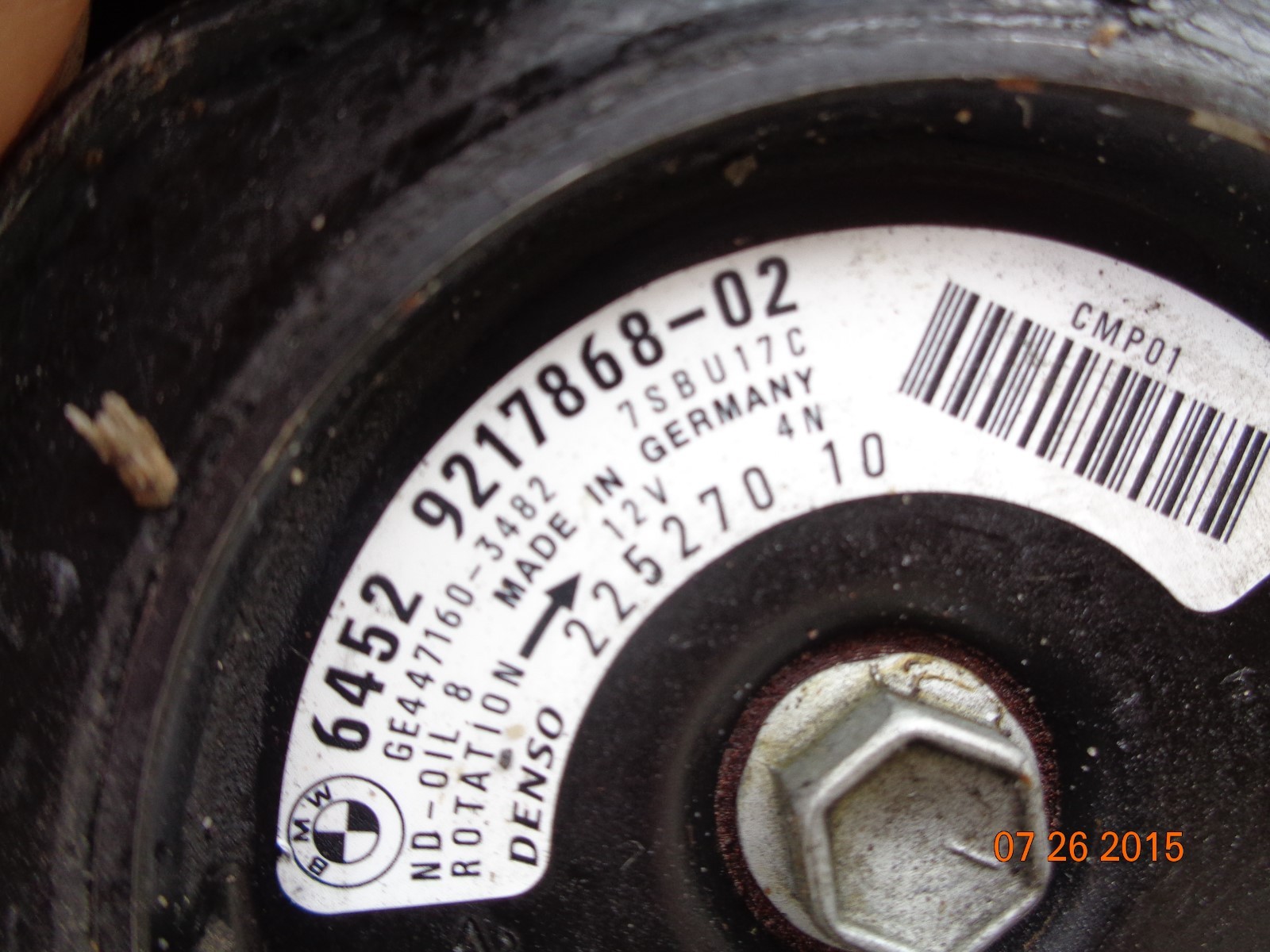 BMW F10 F30 F20 F32 F12 135i 235i 535i 335i 435i 640i 740Li AC ...