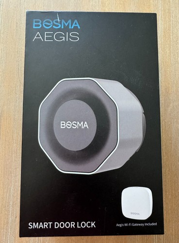 Bosma Aegis Smart Door Lock w/WIFI Gateway, New in Box | eBay