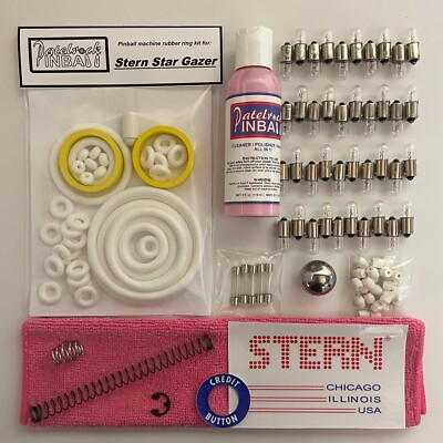 1980 Stern Star Gazer Pinball Machine Maintenance Tune Up Kit | eBay