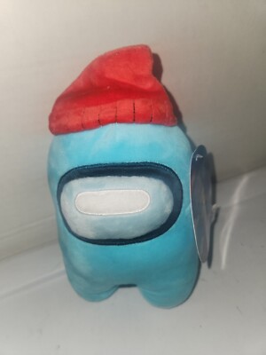 Among Us Blue Crewmate 8" w/ Red Beanie Series 2 Toy Plush NWT S3. | eBay