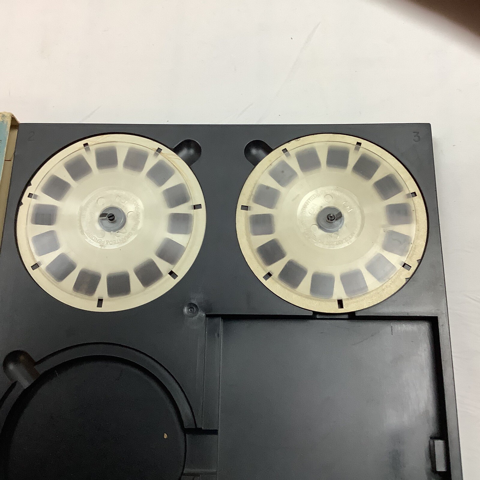 GAF Talking Viewmaster Reels 2 reels Superman Meets Computer Crook ...