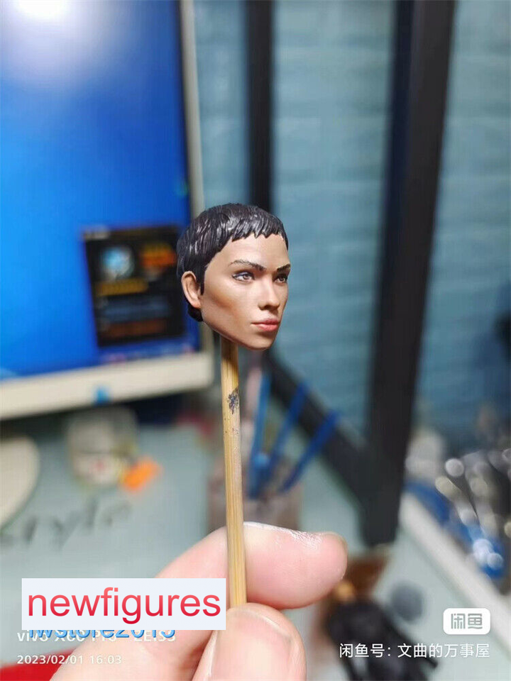 1/6 1/12 1/18 Woman Girl Head Sculpt For 12" 6" Female Action Figure ...