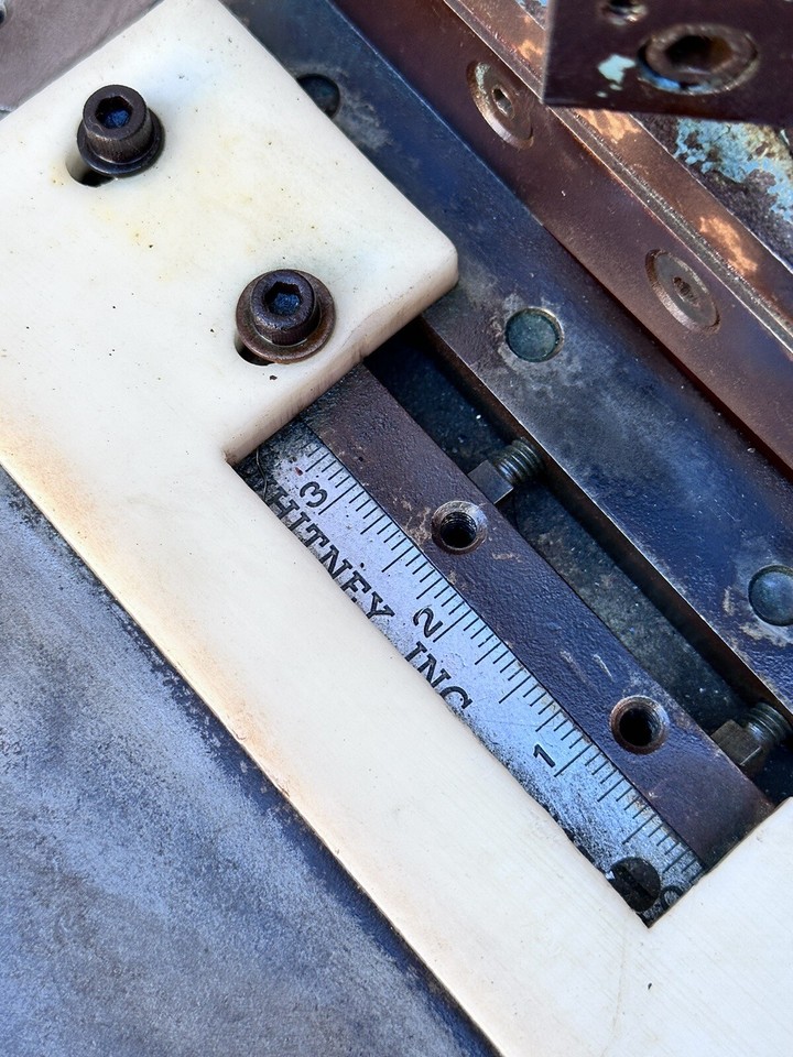 Roper Whitney No 100 sheet metal notcher tinsmith bench shear ...