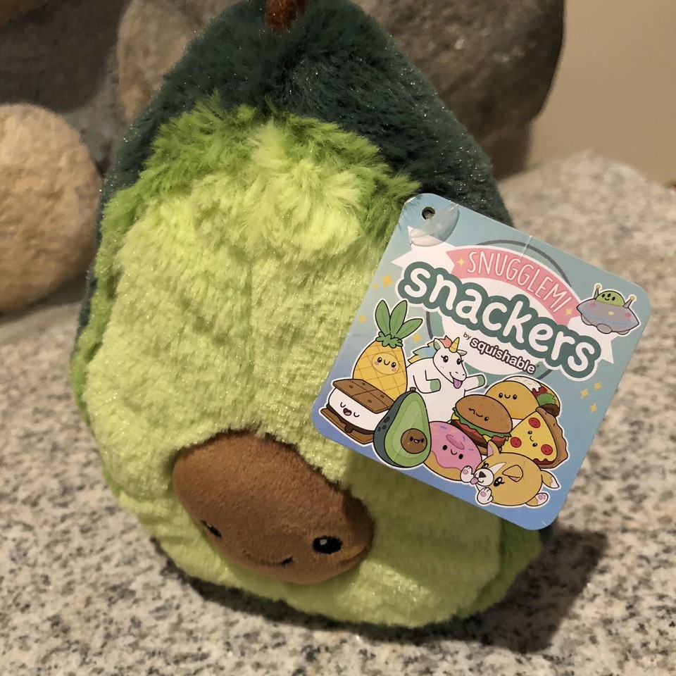 NEW Squishable Snugglemi Snackers Avocado | eBay