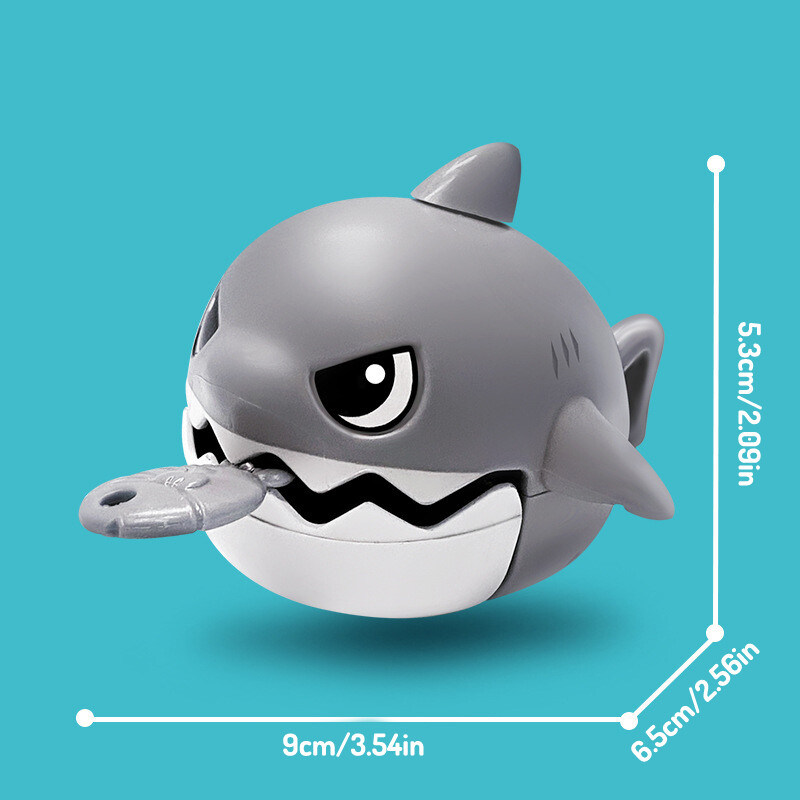 Thread Biting Shark Pull String Pendant Keychain Kid Toy Car Bag Key ...