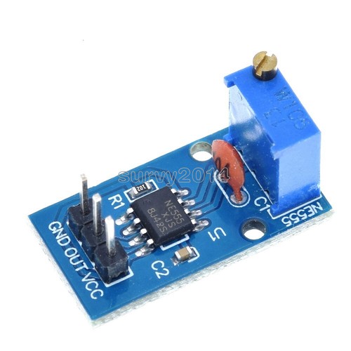 5PCS NE555 Frequency Pulse Generator Timer Circuit Clock For Raspberry ...