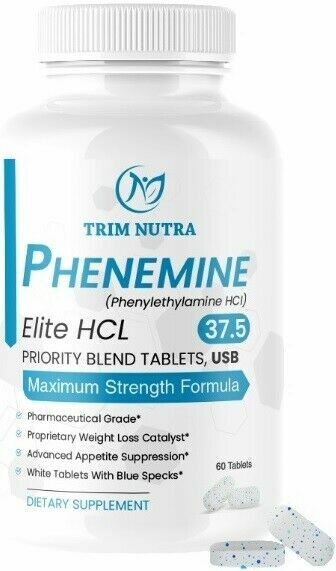 Trim Nutra Labs Phenemine Diet Pills Supplement 60 Pils for sale online ...