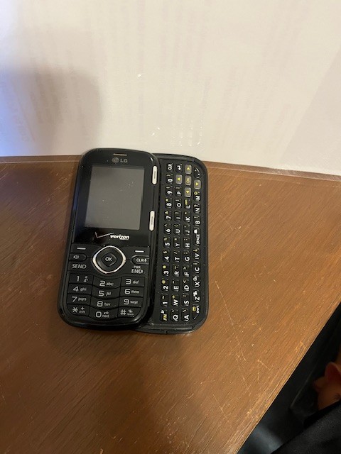 vintage LG slide cell Phone Verizon may or may not work | eBay