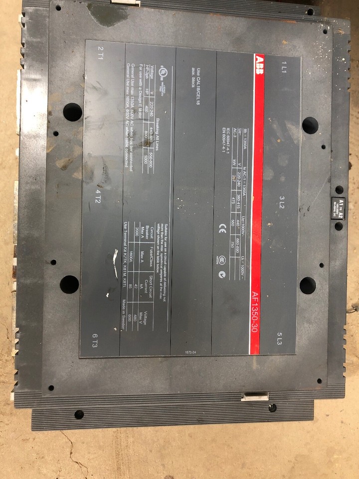 1 Used ABB AF1350-30 CONTACTOR 1350A 1000V 3P NIB ***MAKE OFFER*** | eBay