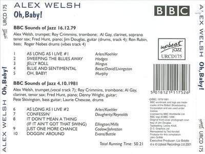 ALEX WELSH OH, BABY! NEW CD 5018121117526| eBay