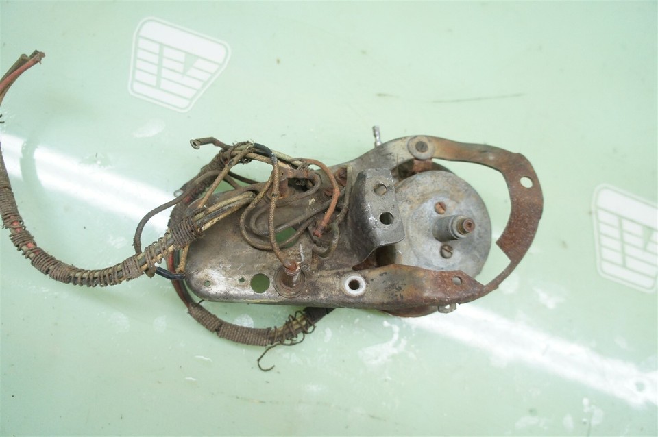 GENUINE 1962-67 Harley Panhead Shovelhead Tombstone Speedometer DASH ...
