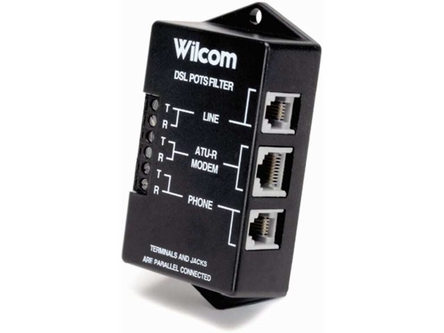 DSL - POTS - Wilcom PS-36 Splitter - Wall or Desk mounted for sale ...