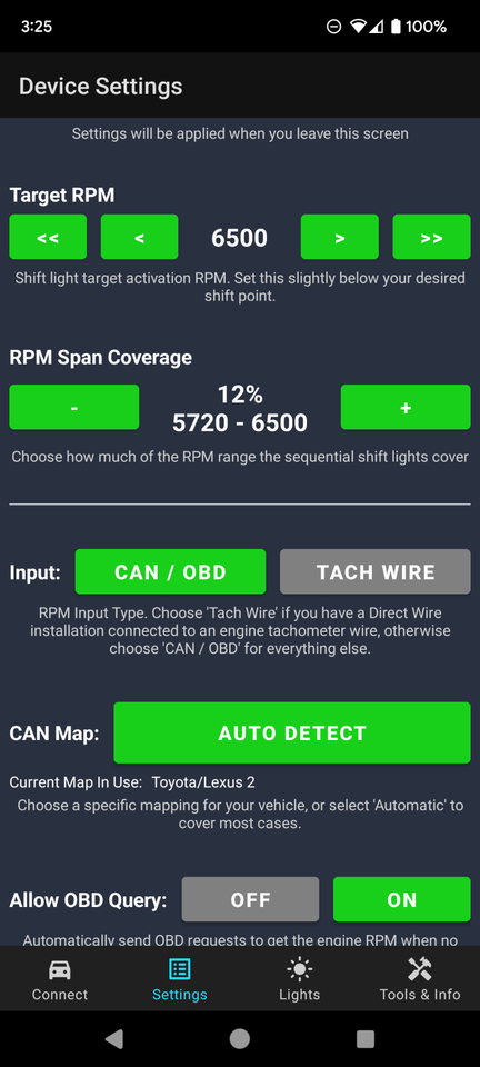 D-Shift Sequential Shift Light - OBD2 Plug & Play (for 2009+ Vehicles ...