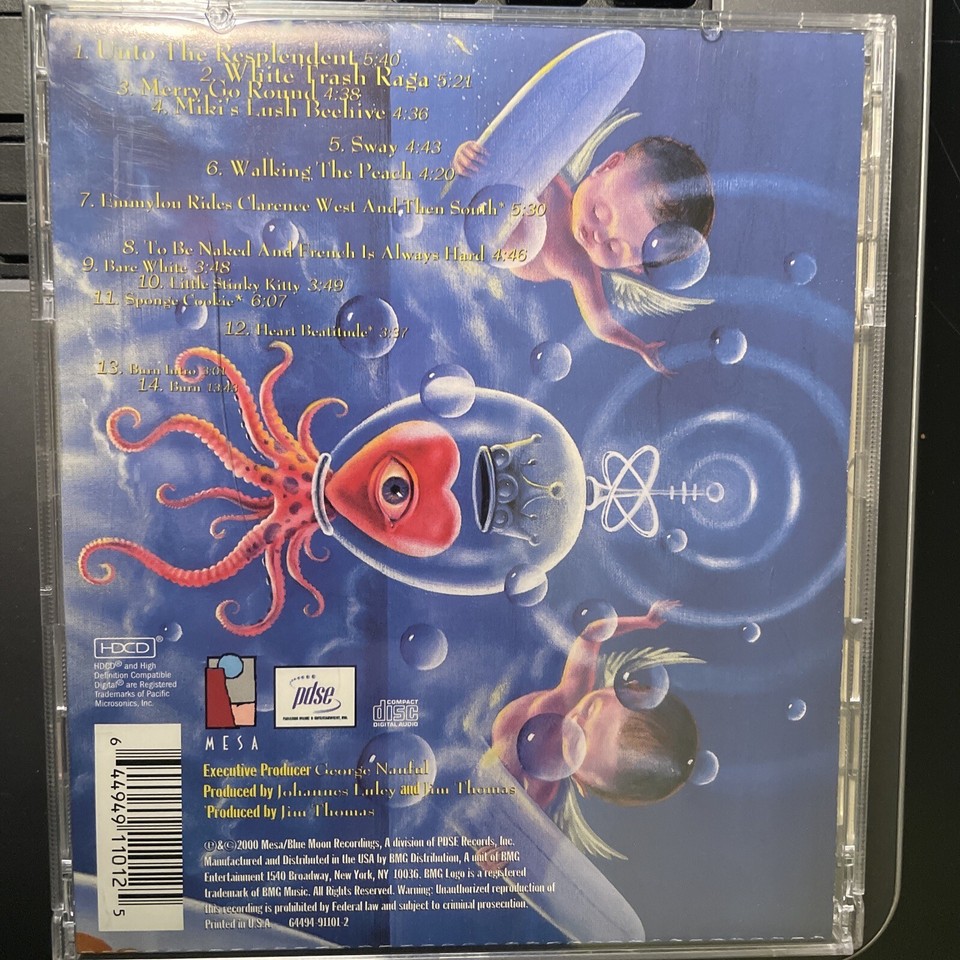 THE MERMEN Amazing California Health Happiness Road Show CD Mesa/Blue ...