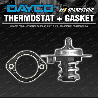 DAYCO Thermostat + Gasket for Mazda T2600 2.6L 4 cyl SOHC 8V Carb 4G54 ...