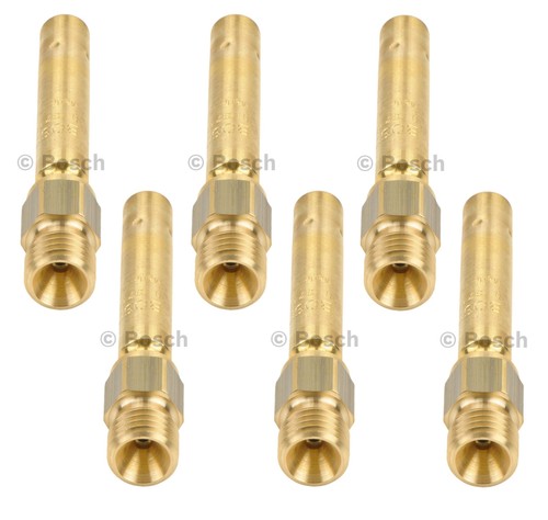 Set of 6 Bosch Fuel Injectors for Mercedes-Benz S124 W116 W123 W124 ...