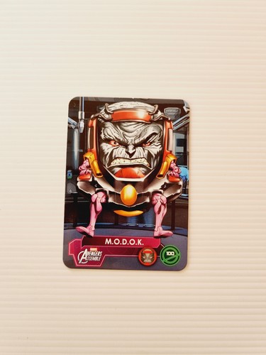Modok Edibas Card Game N.109 Marvel Avengers Assemble Lamincards Card | eBay