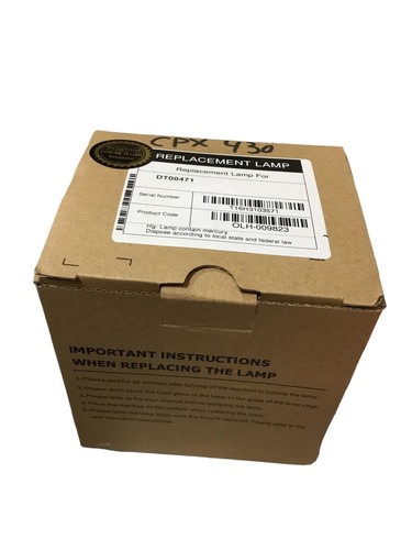Replacement Lamp For DT00471, Original OEM Bulb Inside | eBay