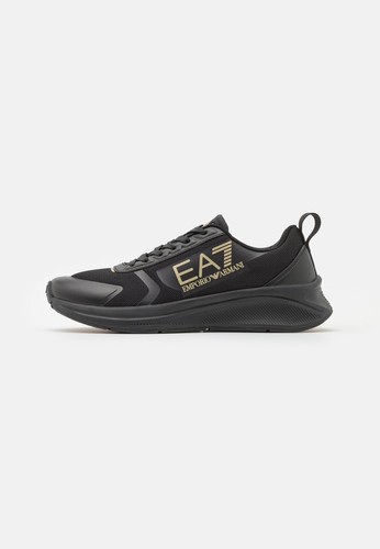 mens armani ea7 future trainers black/gold size uk 7 eu 40 2/3 #425 | eBay