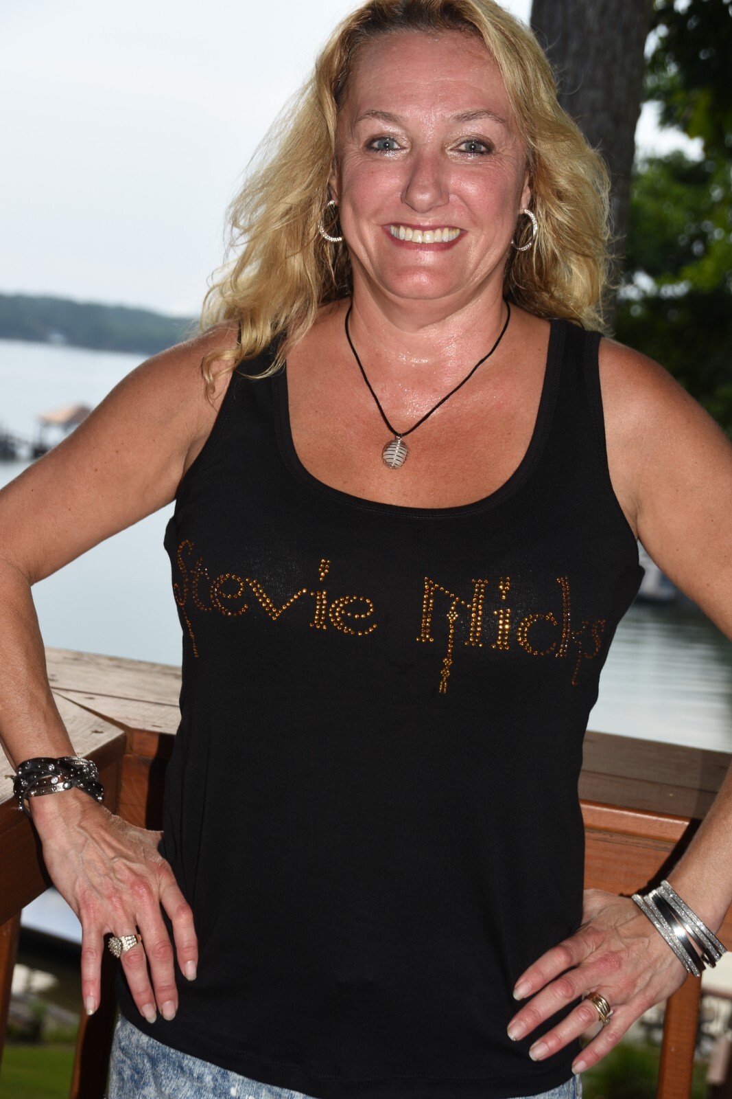 Stevie Nicks rhinestone tank top sizes XS,X,M,L,XL,XXL,1X,2X,3X,4X,5X ...