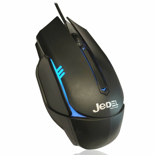 JEDEL USB Wired Pro Game Mouse Optical Scroll Gaming Mice For PC Laptop ...