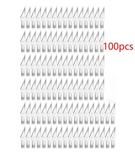 100 PCS Blades #11 Knife style for Exacto x-Acto Hobby For Multi Tool ...