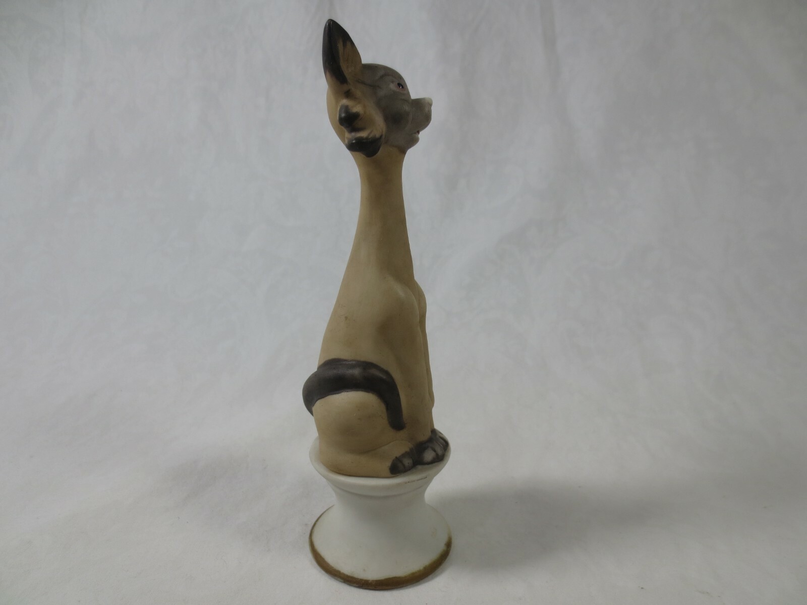 Vintage Cartoonish, Ceramic Cat Figurine ~ Like a Topcat or Disney ...