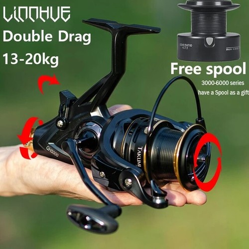 Carp Fishing Reel Strong Double Drag 20kg Carretilha Pesca | eBay