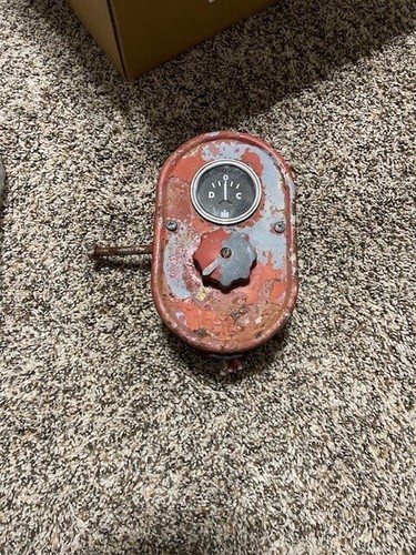 Used Farmall M/H amp meter and light switch box complete assembly | eBay