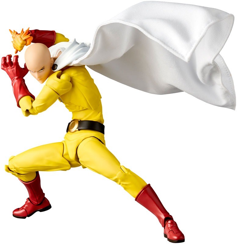 Kaiyodo Revoltech Amazing Yamaguchi One Punch Man SAITAMA H155mm No ...