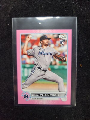2022 Topps Baseball Mini Roman Zach Thompson Pink /25 #227 | eBay