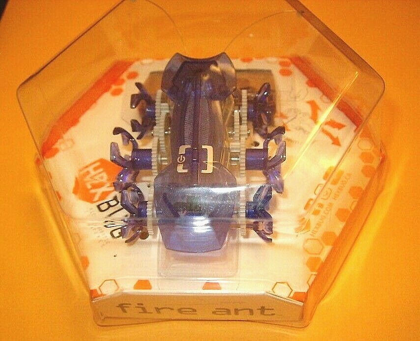 HEX BUG BATTERY OPERATED REMOTE CONTROL BLUE FIRE ANT NEW IN PACKAGE ...