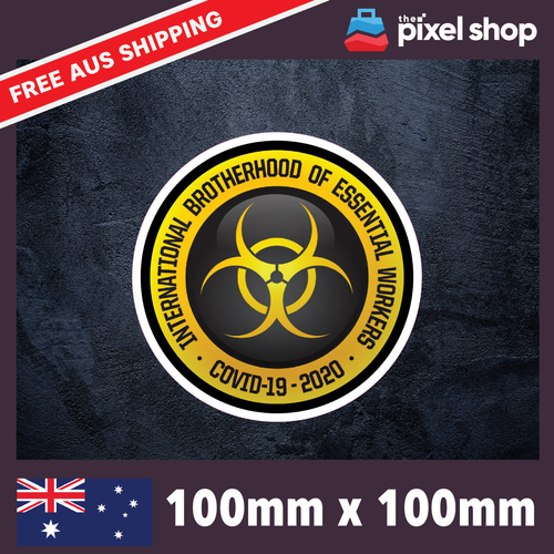 Essential Worker Sticker - Decal Safety Funny Joke Boat 4x4 JDM aussie ...