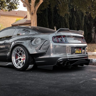 SHIROKAI Ford Mustang S197 (2010-2014) duckbill ducktail trunk spoiler ...