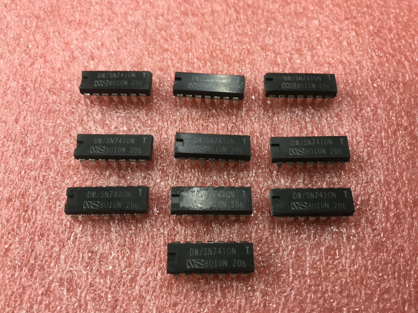 SN7410N IC TRIPLE 3-INPUT POSITIVE NAND GATE, 7410, Lot of 10 | eBay