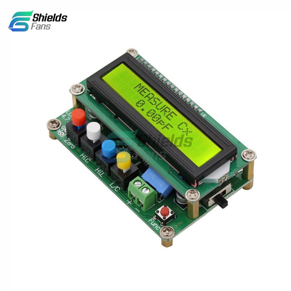 Digital LC100-A LCD High Precision Inductance Capacitance L/C Meter ...