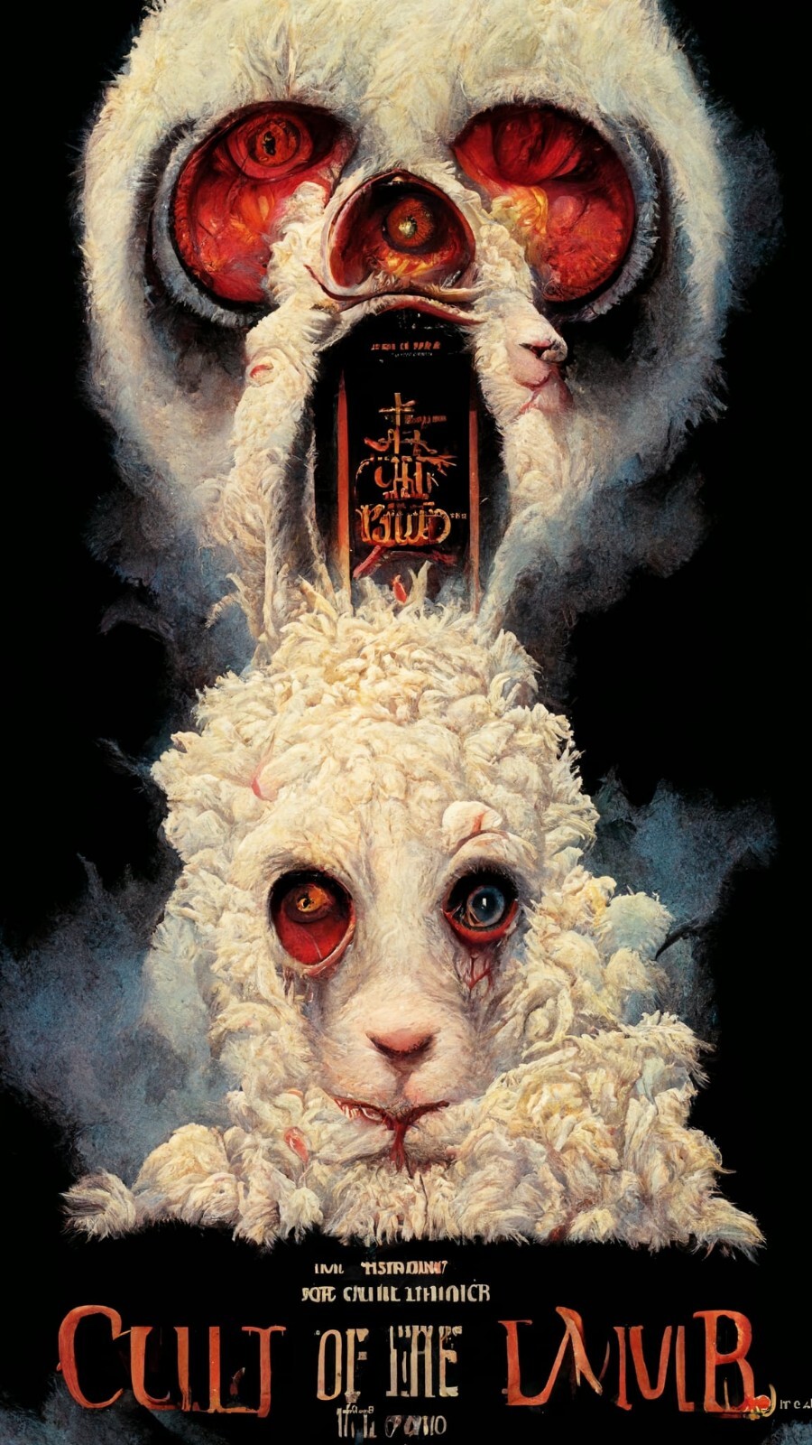 Cult of the Lamb (1990) Movie Poster Print 11x17 Cult Horror | eBay