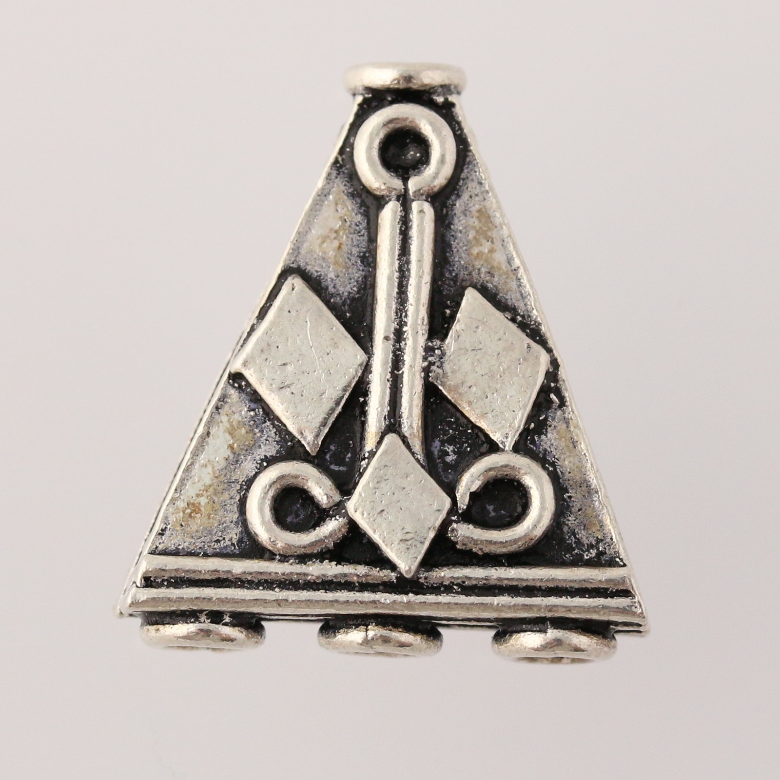 NEW Multi-Strand Triangle Bead - Sterling Silver Jewelry Making ...